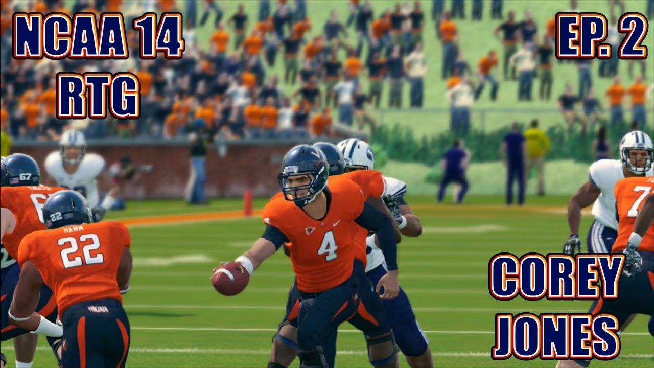 COREY JONES COLLEGE DEBUT!! | NCAA FOOTBALL 14 RTG QB EP. 2 - YouTube