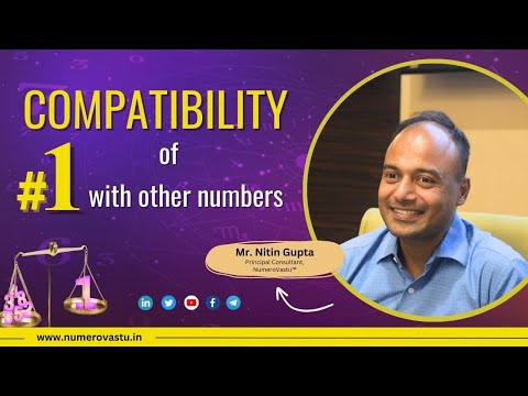 #compatibility of Number 1 with other Numbers | Augmnkar Theory of ...