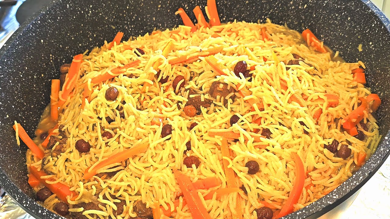 qabuli palaw recipe - YouTube