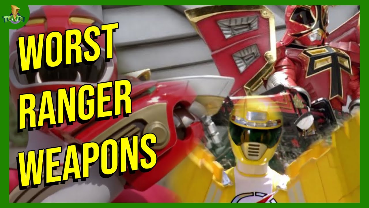 Top Ten #180 The Dumbest Weapon Designs on Power Rangers - YouTube