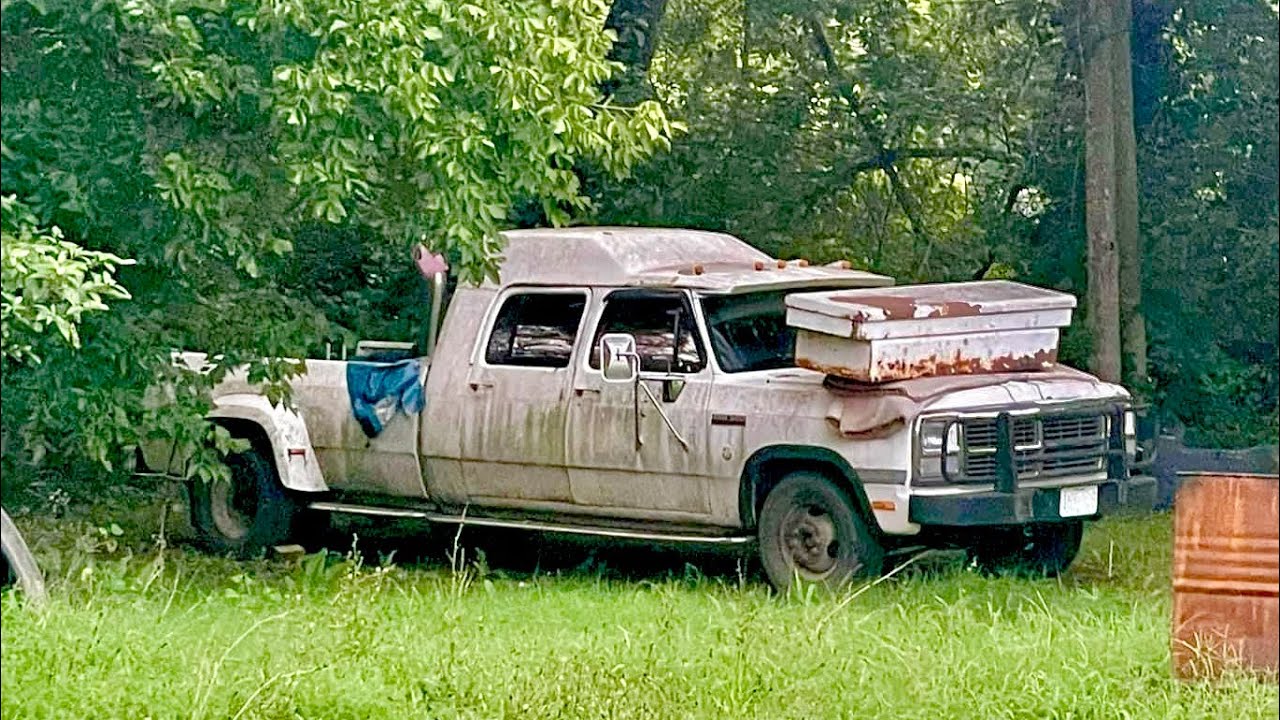 RARE Abandoned First Gen Turbo Diesel CUMMINS - Will it run? - YouTube