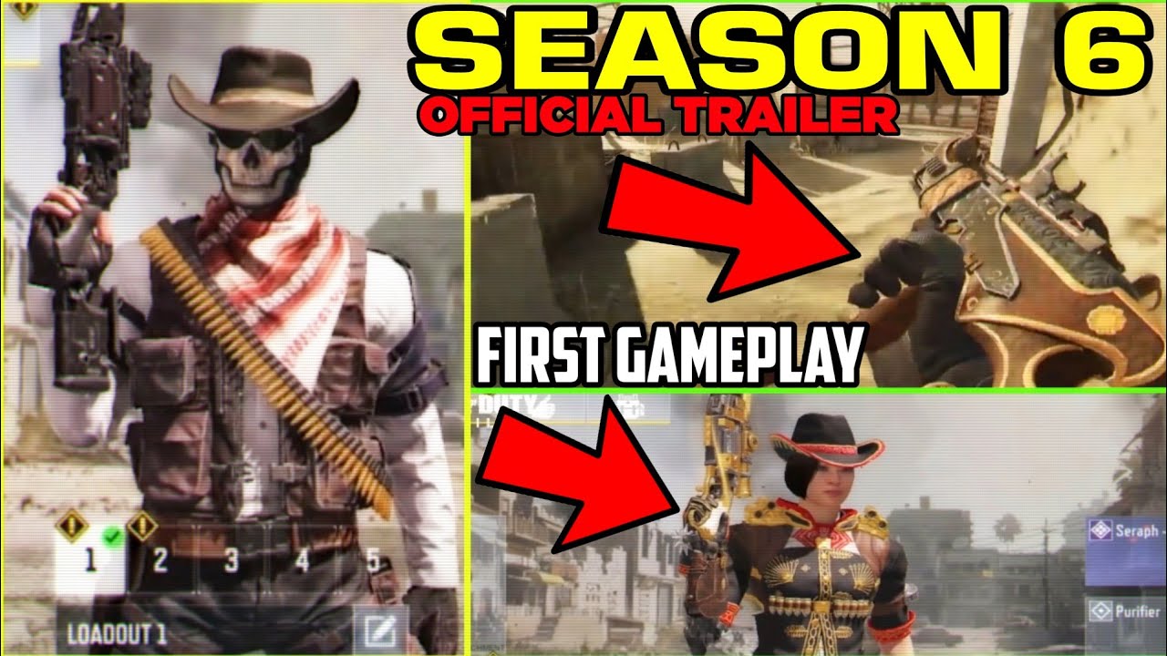 Season 6 Official Trailer Cod mobile | Call of duty mobile | Cod Mobile ...