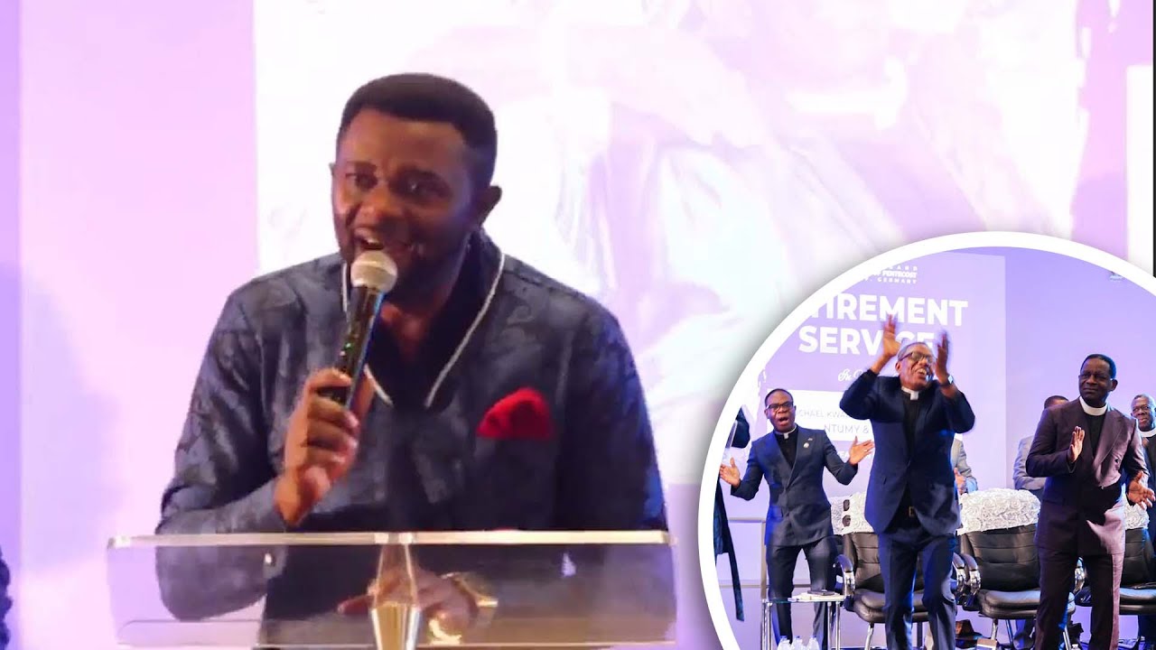 Daniel Appiah Adu Leads Non-Stop Pentecostal Praise at The retirement ...