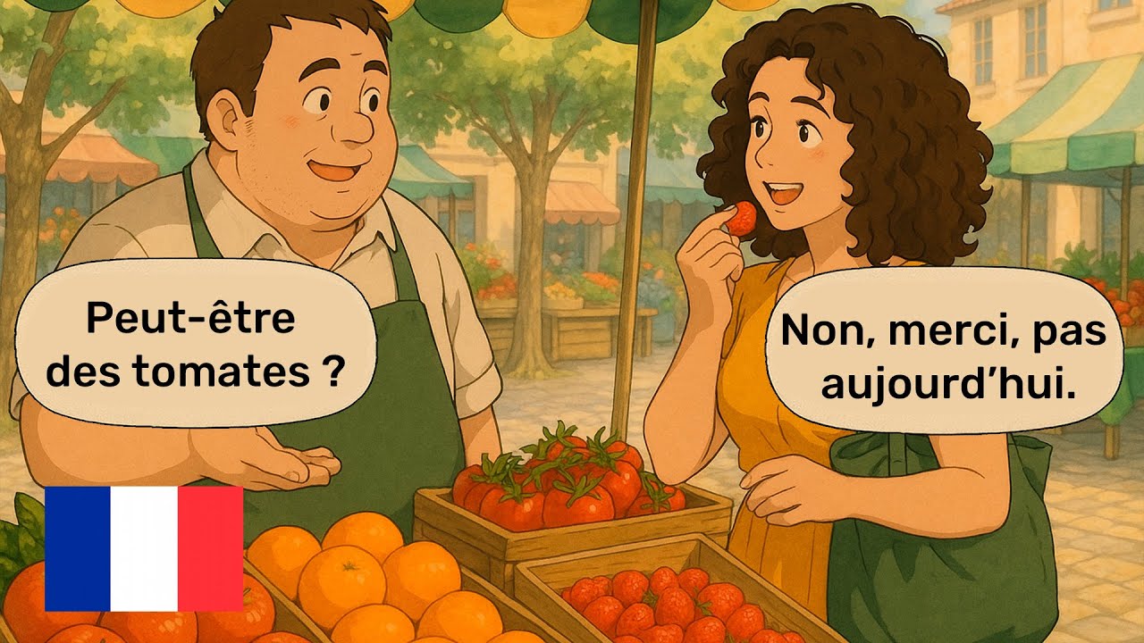 20 Minutes of Short French Conversations for Beginners | French ...