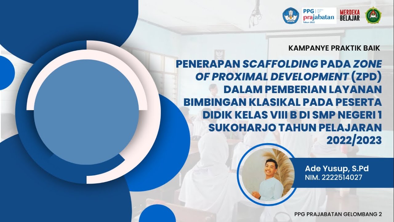 Penerapan Scaffolding pada Zone of Proximal Development (ZPD) dalam ...