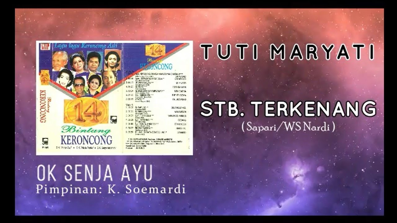 Stb. TERKENANG - Tuti Maryati (Album 14 Bintang Keroncong) - YouTube