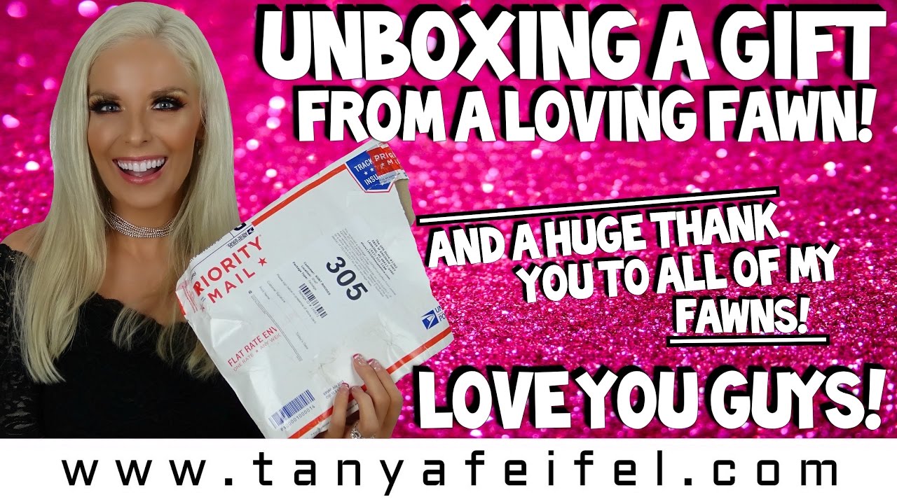 Unboxing A Gift From A Loving Fawn! | A Thank You To ALL Of You! Love ...