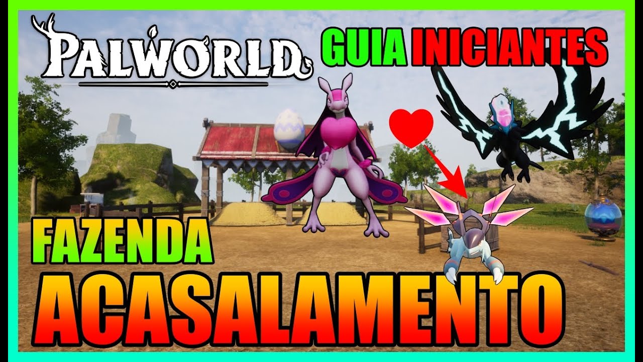 PALWORLD: MELHOR GUIA DE COMO FUNCIONA A FAZENDA DE ACASALAMENTO - YouTube