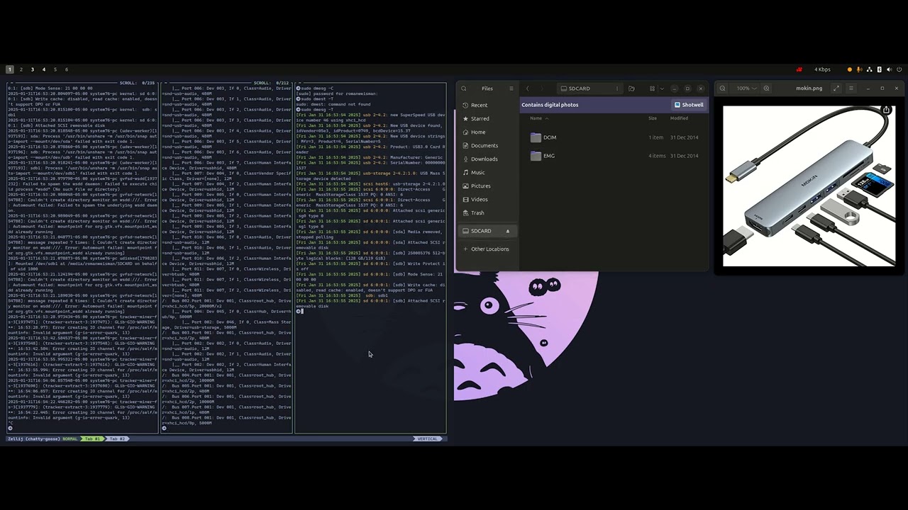 In depth Linux behavior when formatting an SD card - YouTube