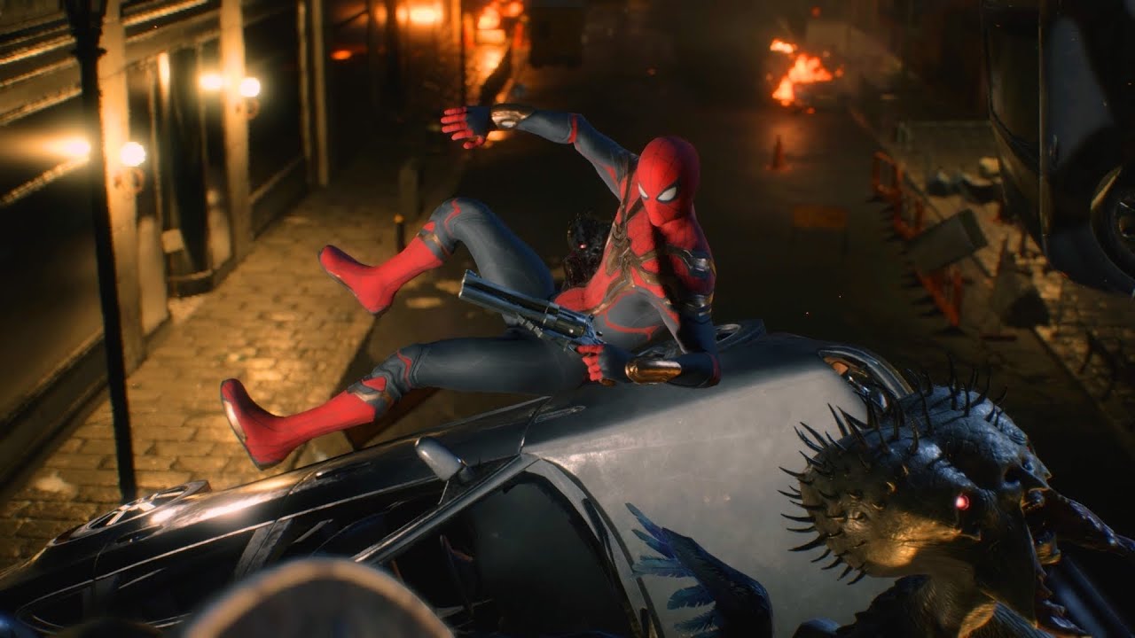 Spider-man in Devil May Cry 5 - YouTube