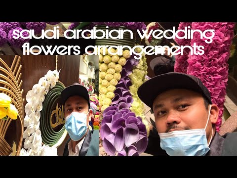 Saudi Arabian Traditional wedding Flowers