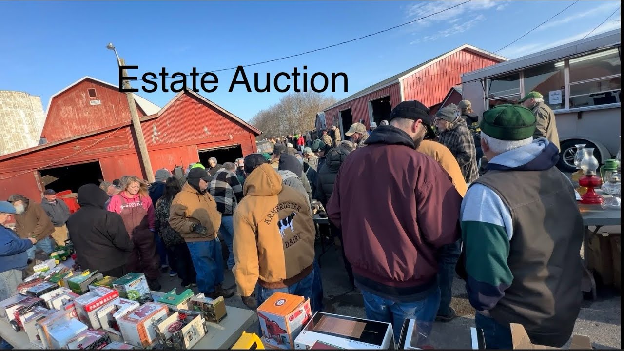 Estate Auction with antique Tractors and Lots of household items # ...