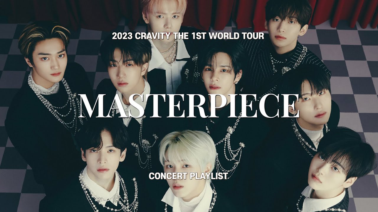 [ 𝐏𝐋𝐀𝐘𝐋𝐈𝐒𝐓] 크래비티 콘서트 MASTERPIECE 셋리스트 | 2023 CRAVITY THE 1ST WORLD TOUR ...