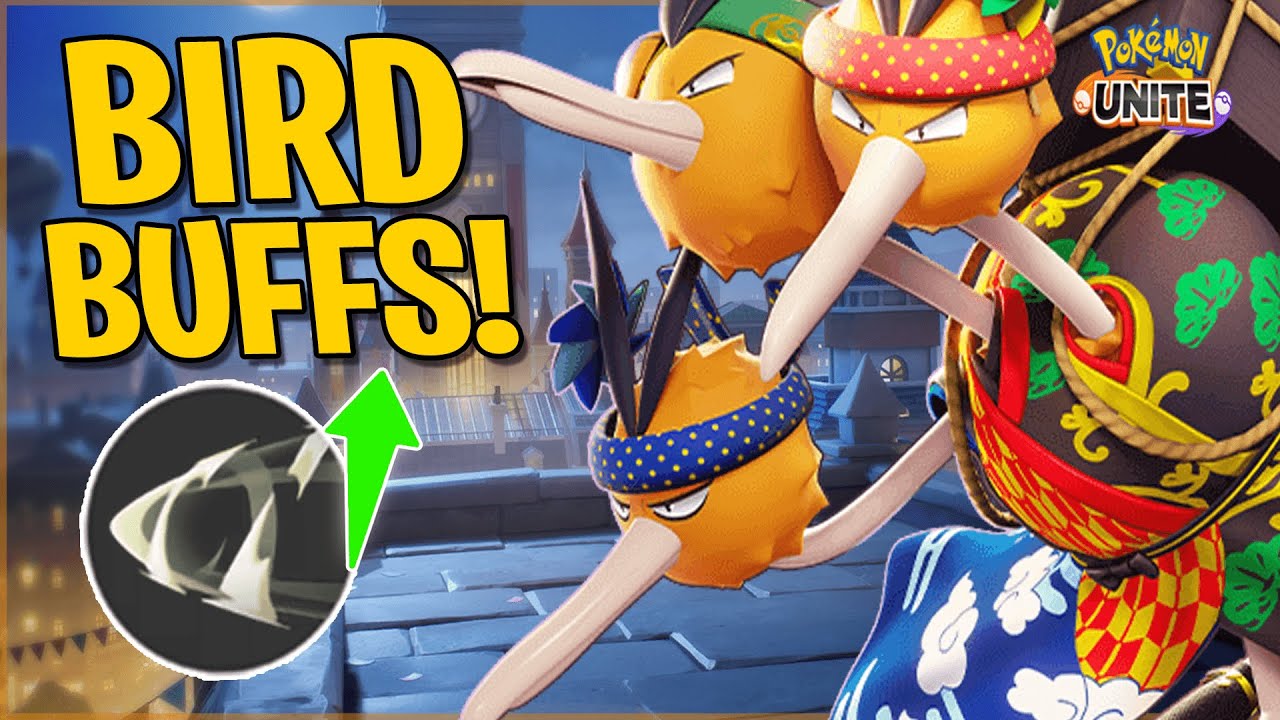 DODRIO Is SO BACK After Drill Peck Buff!! | Pokemon Unite - YouTube