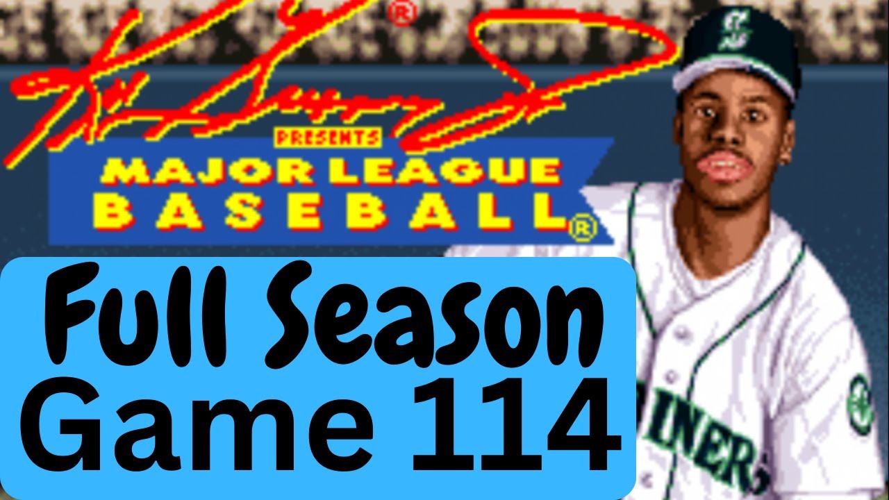 Ken Griffey Jr Presents | MLB | SNES | Full Season | Game 114 of 162 ...