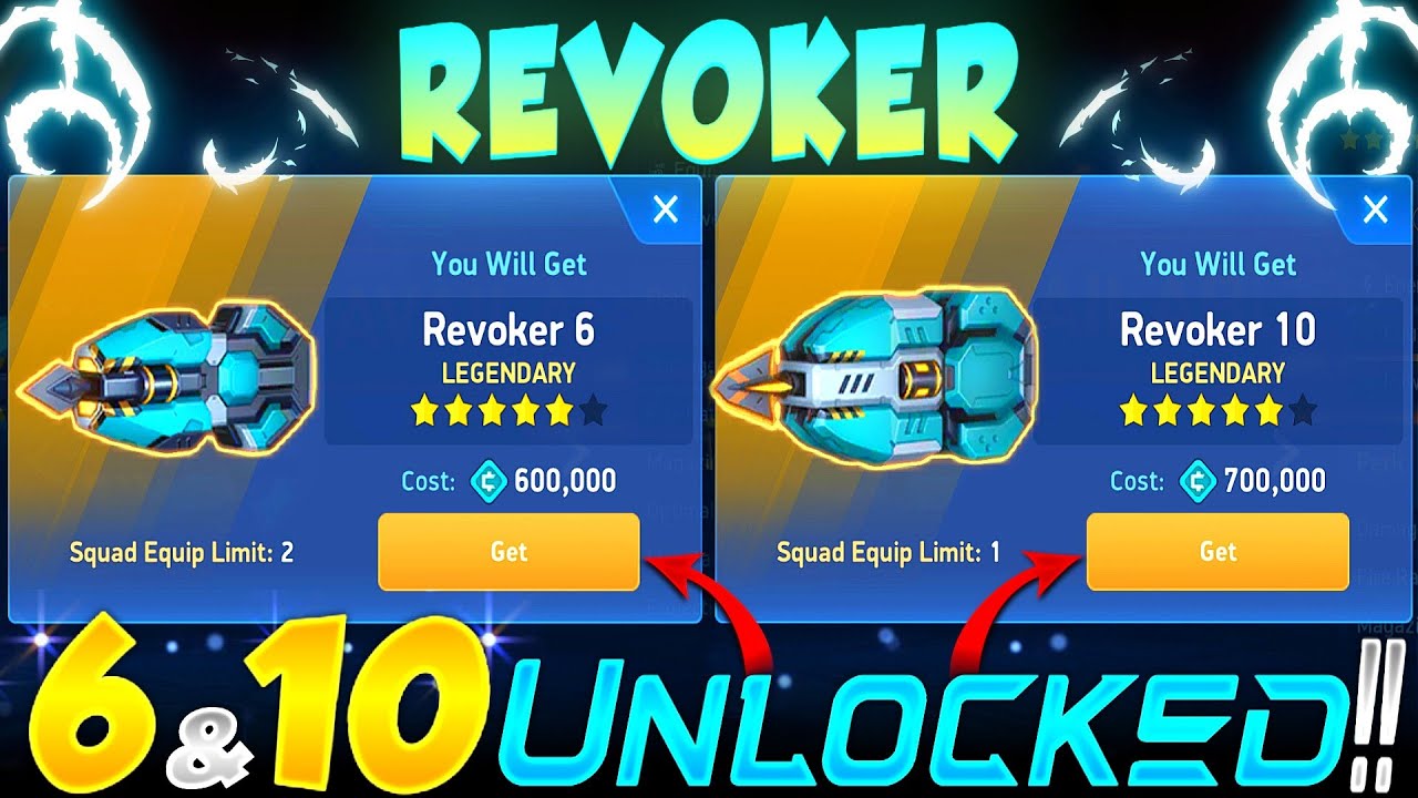 REVOKER 6 & 10 UNLOCKED!! 😍🔓 || PHANTOM || MECH ARENA || HRG || - YouTube