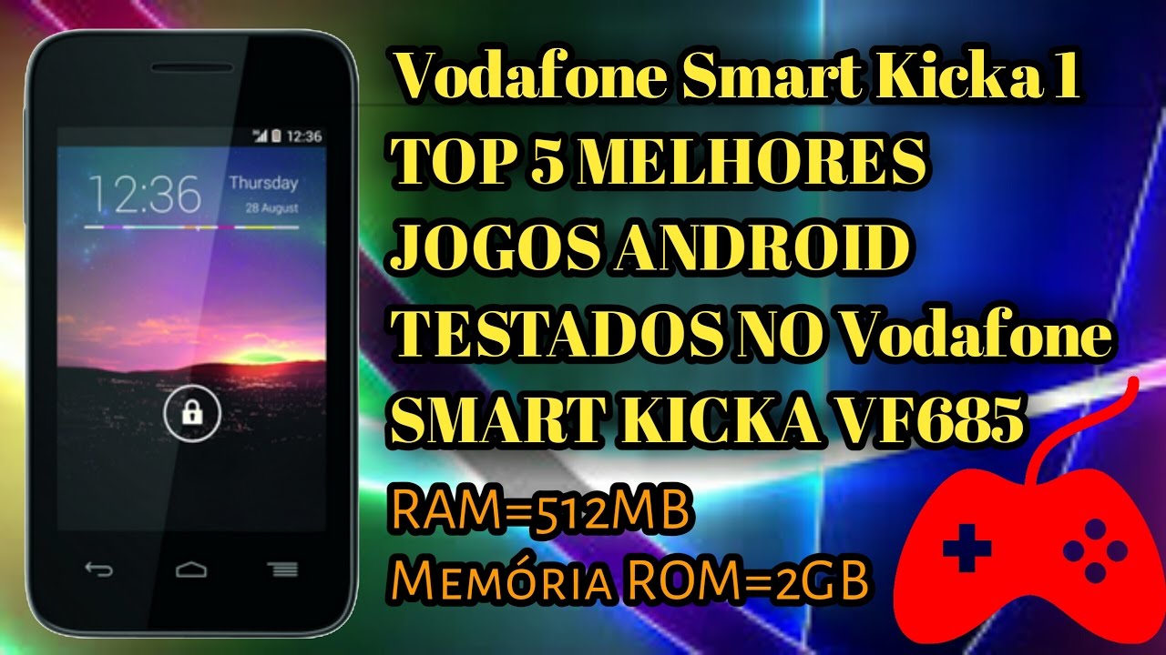 Top 5 melhores jogos para android testados no vodafone smart kicka 1 ...