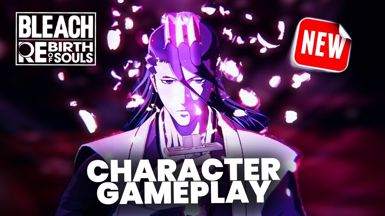 Byakuya Move Set REVEALED | Bleach Rebirth Of Souls Character Gameplay ...