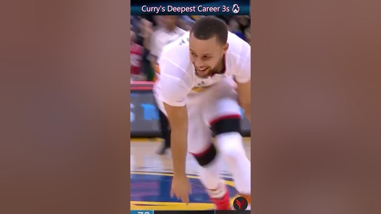 Curry's Deepest Career 3s 🔥 #shorts #nba #stephcurry - YouTube