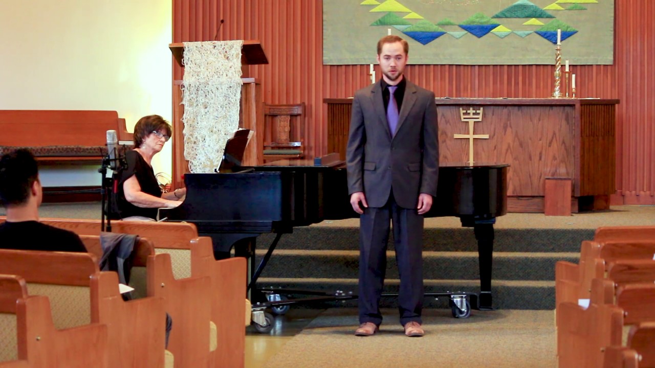 Jordan Mitts, Baritone - Junior Recital - YouTube