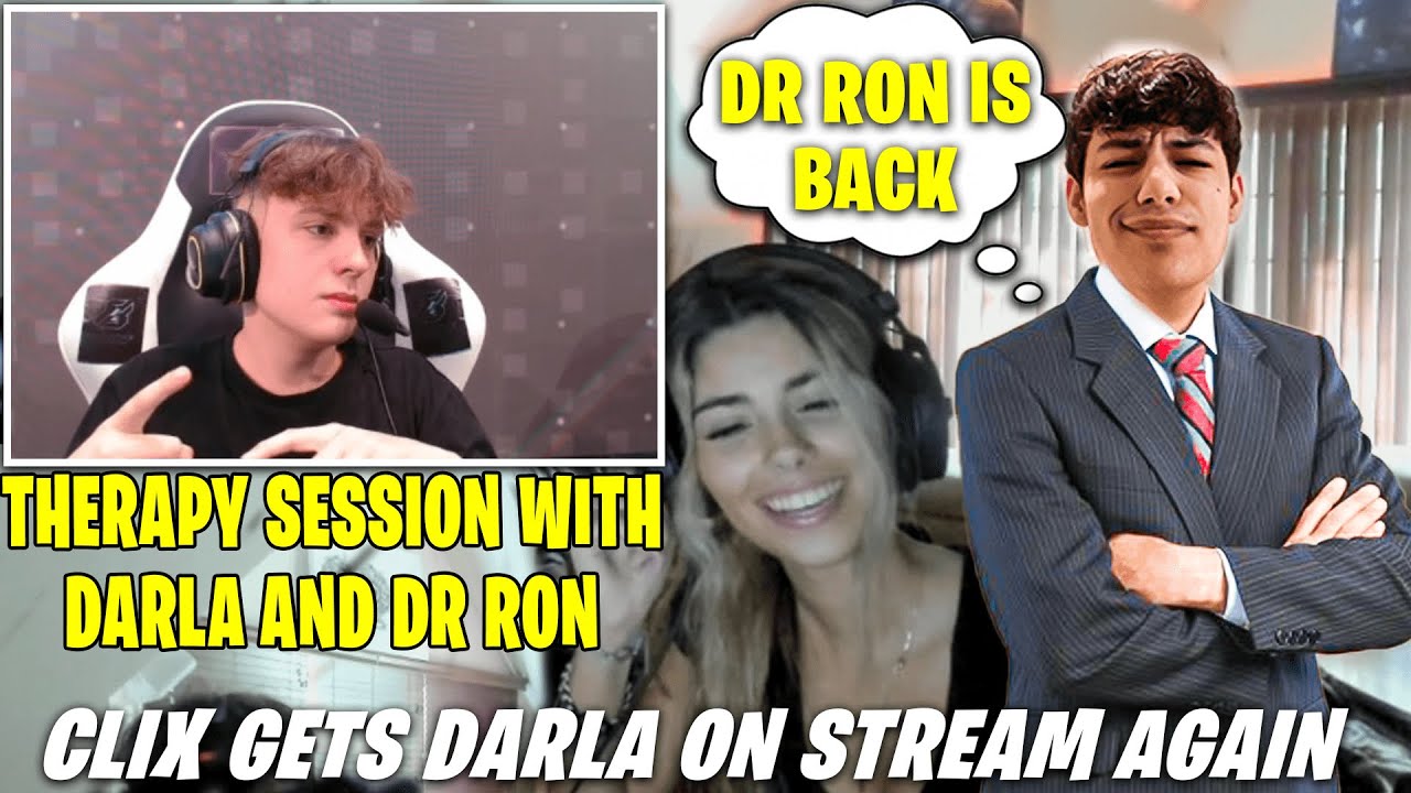 Clix Streaming With Darla Again To Have A Therapy Session With Dr Ron ...