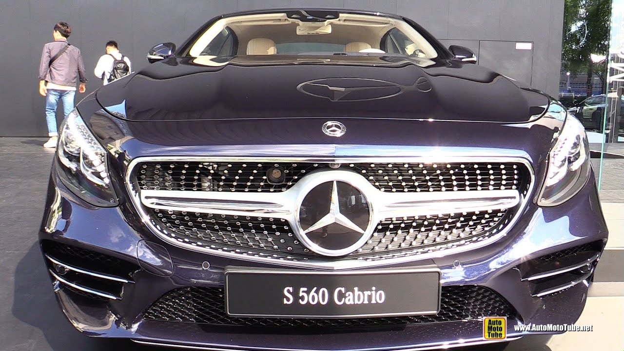 2020 Mercedes S560 Cabrio - Exterior and Interior Walkaround - 2019 ...
