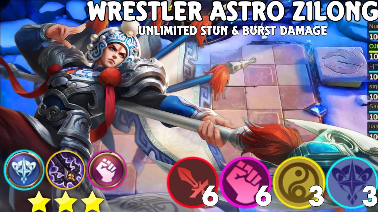 HYPER 3 STAR ASTRO WRESTLER ZILONG IS BACK | UNLIMITED STUN & BURST ...