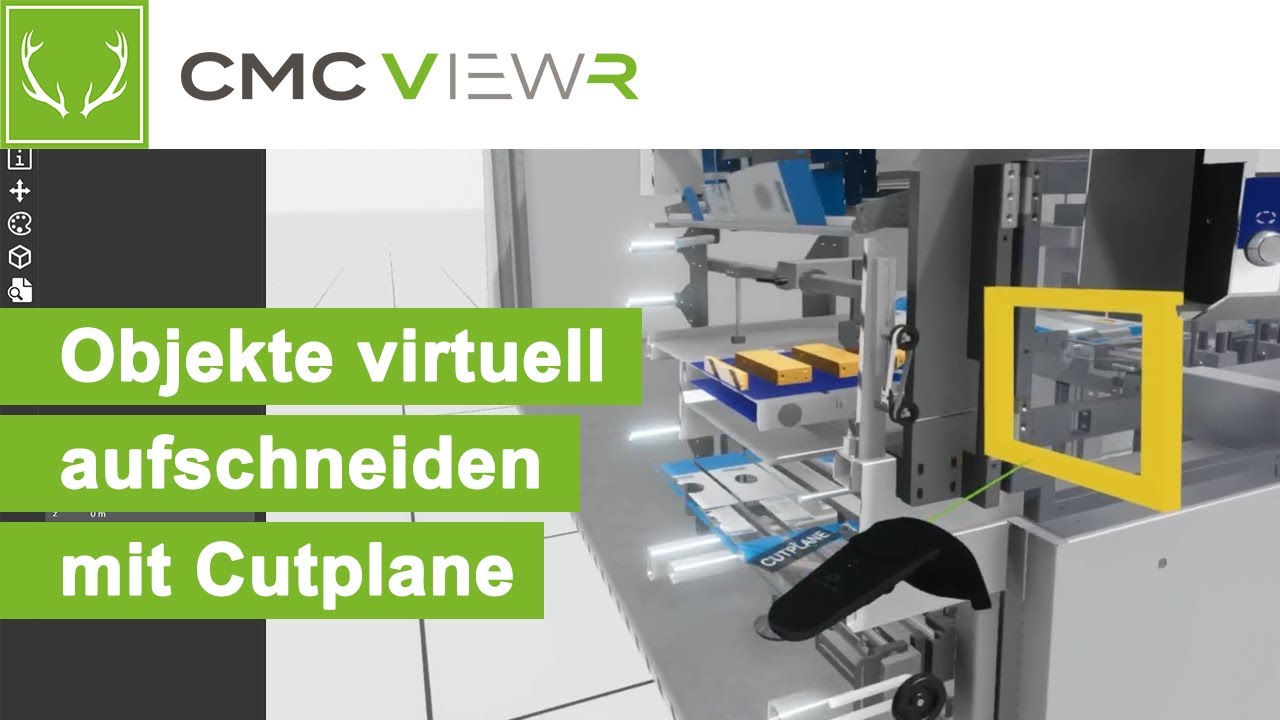 Objekte aufschneiden mit der Schnittfläche / Cutplane - ViewR Core Tutorial - YouTube
