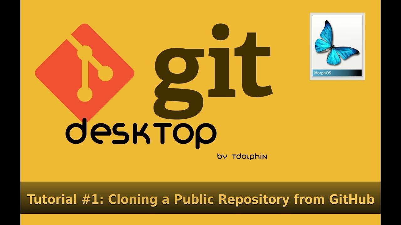 Git Desktop Tutorial #1: Cloning a Public Repository from GitHub - YouTube