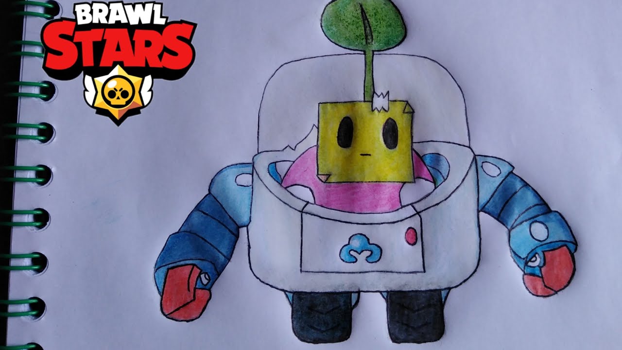 ️DIBUJANDO A *SPROUT* 🌱“EL NUEVO BRAWLER” 🌱 | BRAWL STARS - YouTube