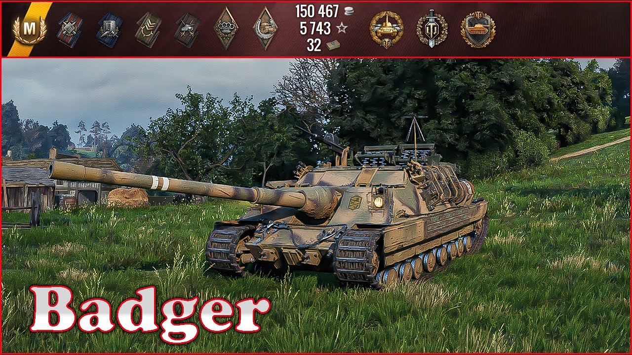 FV217 Badger - World of Tanks UZ Gaming - YouTube