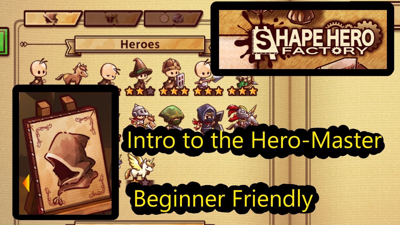 Shape Hero - Intro to the Hero Master - Beginner Friendly - YouTube