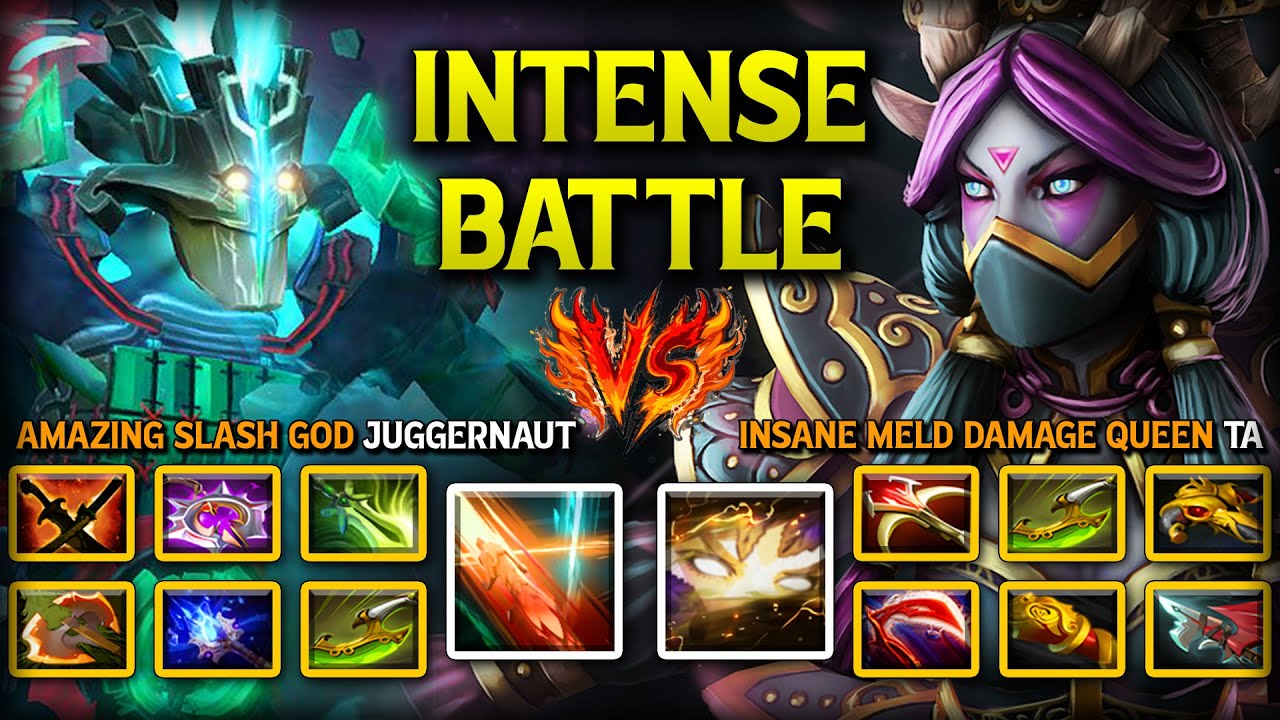 INTENSE CARRY BATTLE | AMAZING SLASH GOD JUGGERNAUT VS. INSANE MELD ...