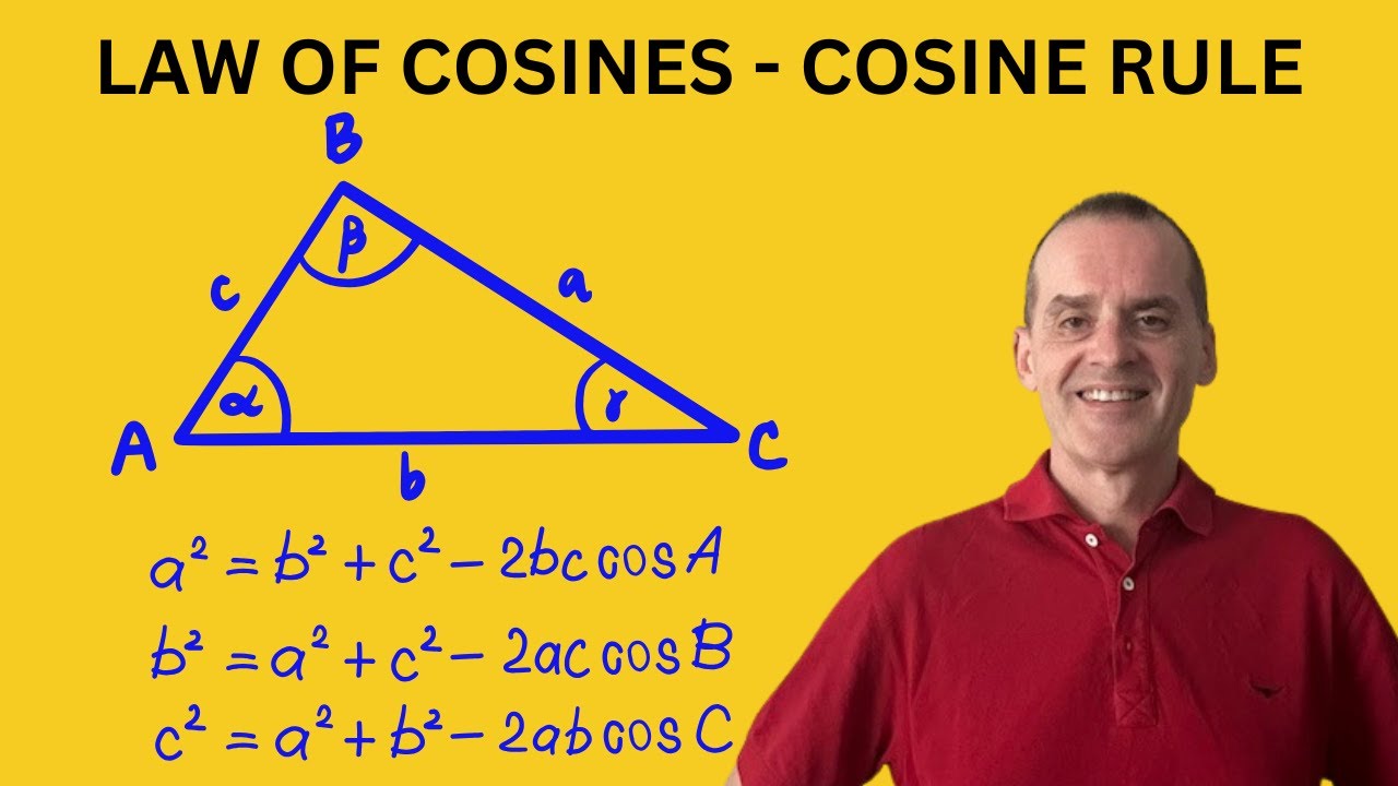 The Cosine Rule | The Law of Cosines - YouTube