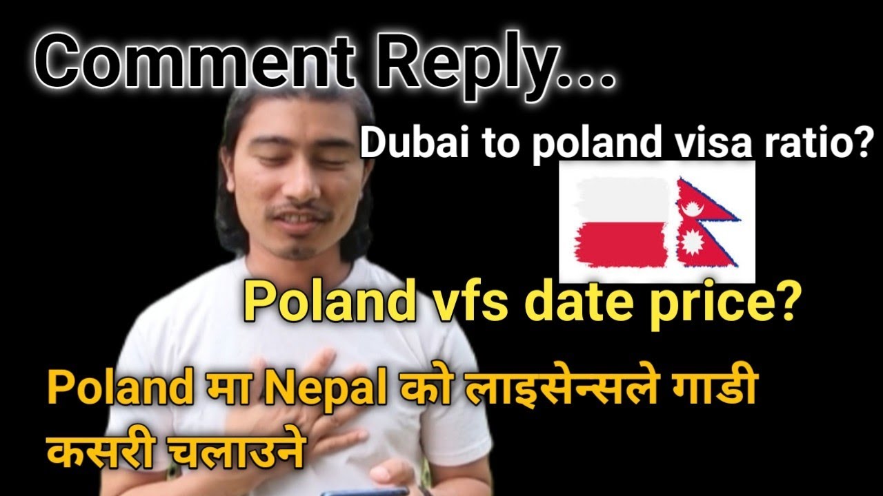 Dubai to poland visa ratio new update | poland VFS price? | nepali ...