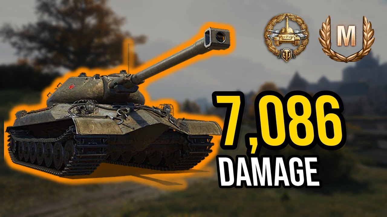 World of Tanks Udarniy: Ace Tanker | 7,086 DMG - YouTube