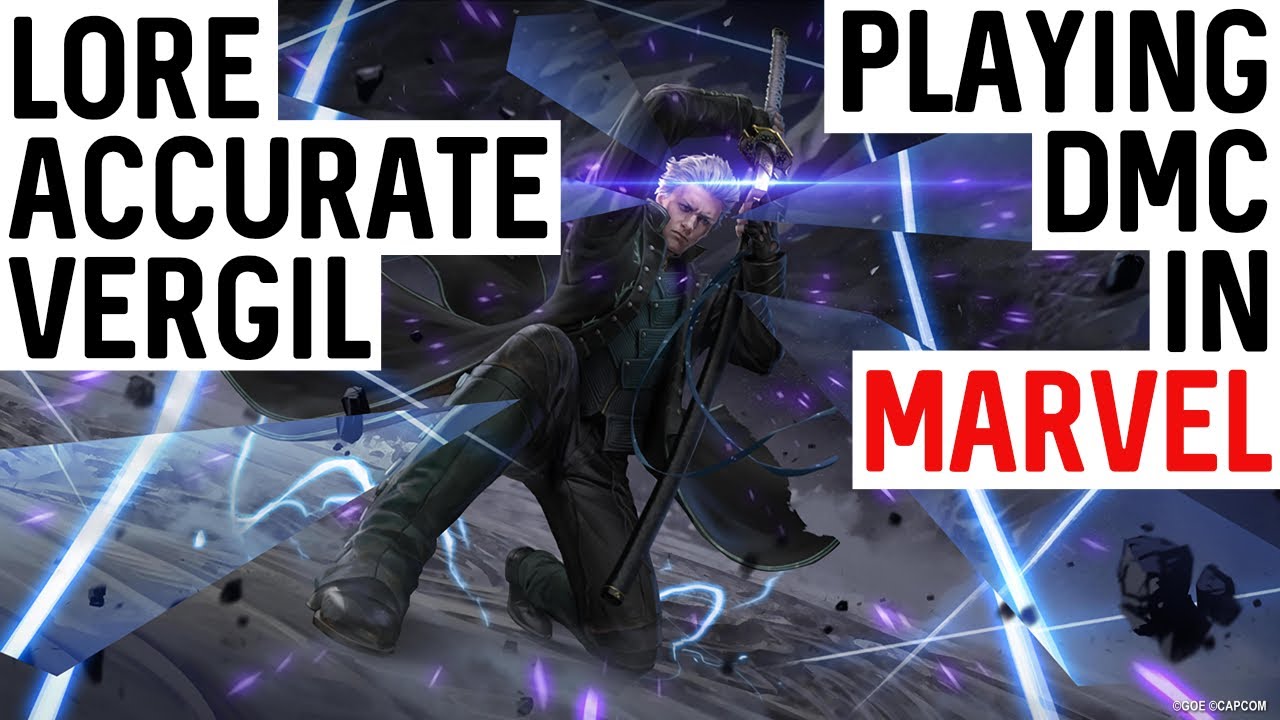 Lore Accurate Vergil Playing DMC in MARVEL - YouTube