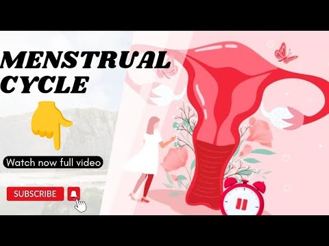 Menstrual cycle | Periods | sign and symptoms|Education. - YouTube