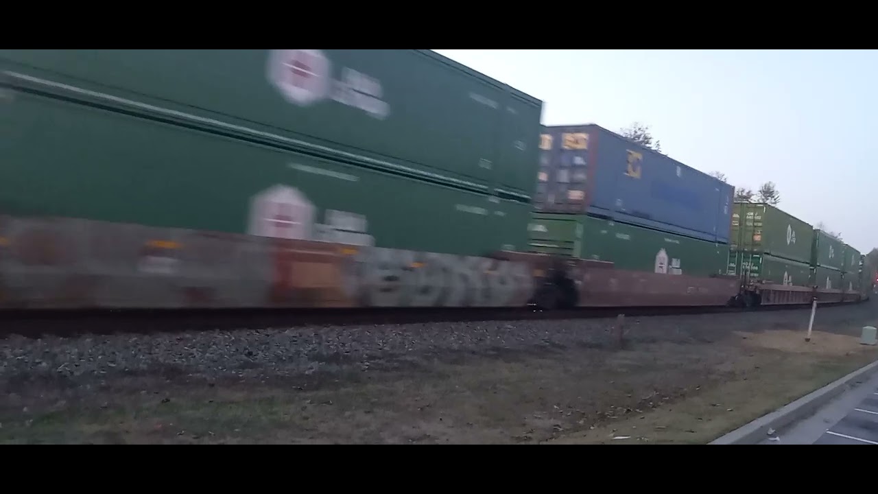 NS 28R with NS 7526 ES40DC NS 1037 SD70ACE rear end DPUs NS 1174 SD70ACE and UP 8135 ES44AC-H ...