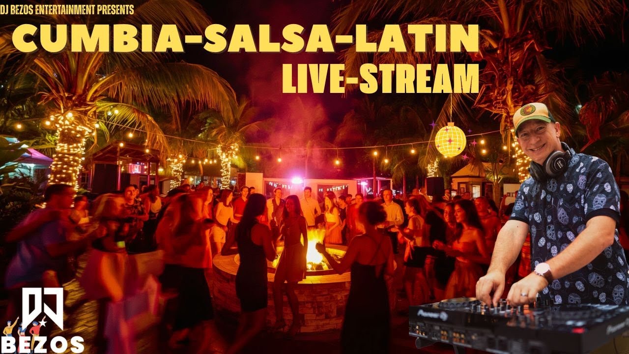 🔥 DJ Bezos Live: Latin Cumbia & Salsa Party Mix 2025 | Non-Stop Dance ...