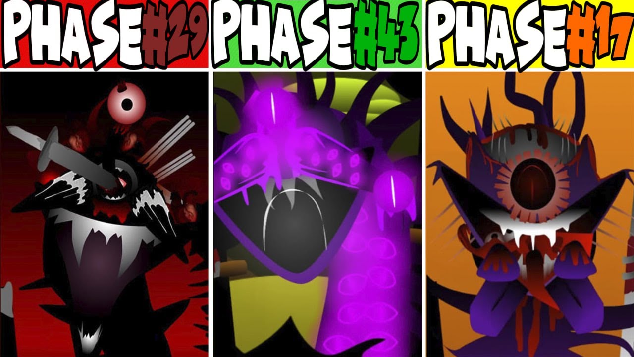 Incredibox Sprunki - Phase 29 VS Phase 43 VS Phase 17 - YouTube