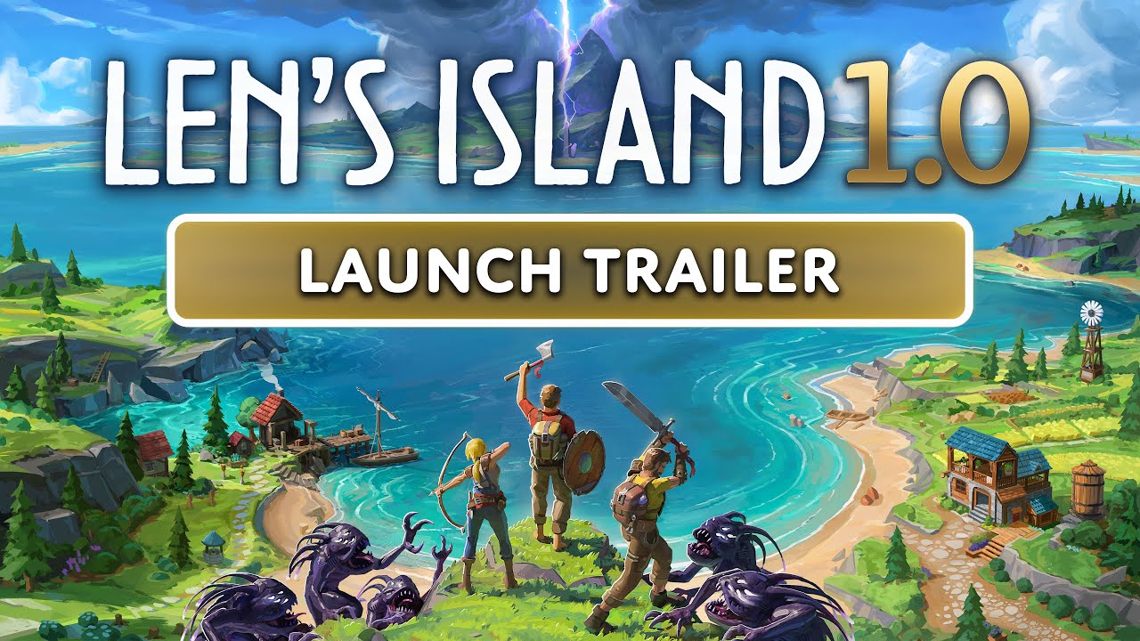 Len's Island 1.0 Launch Trailer - YouTube