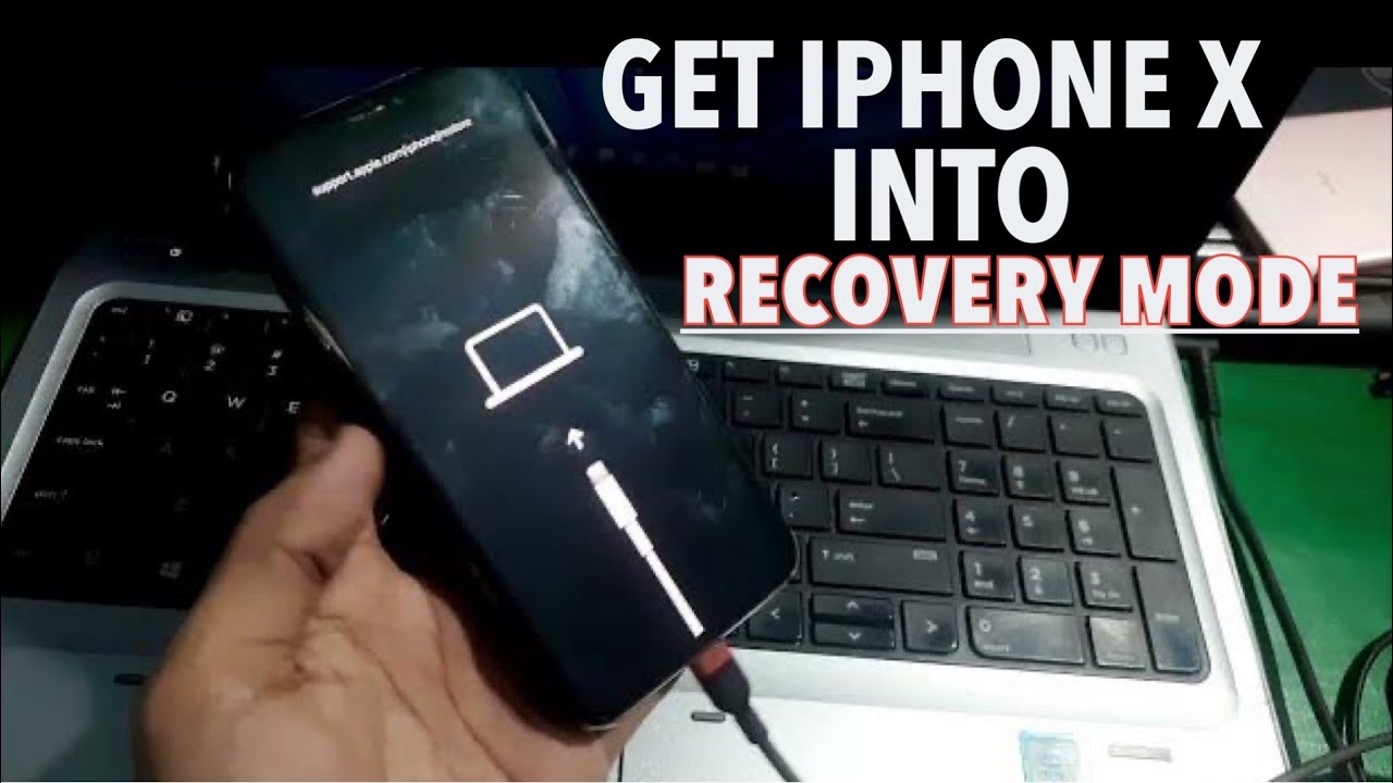 How to Enter Recovery Mode on iPhone X - YouTube