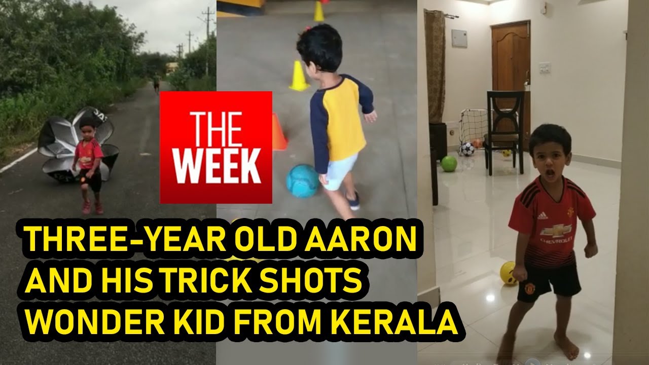 Aaron Raphael, three-year old football prodigy from Kerala | The Week ...