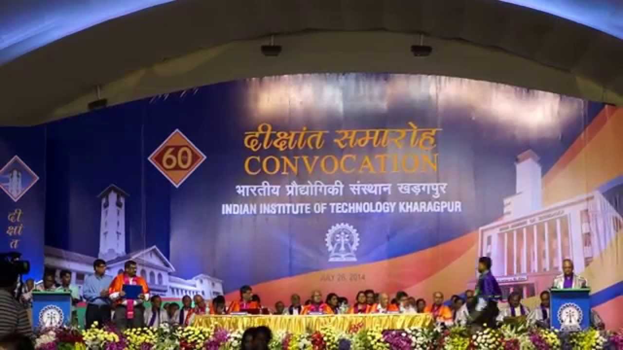 60th Annual convocation IIT Kharagpur, M.Tech CSE - YouTube
