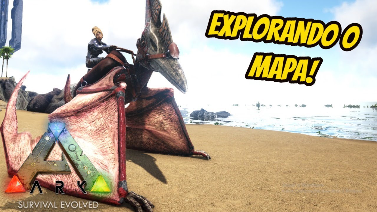 Ark Survival - Explorando o mapa! 😍 - YouTube