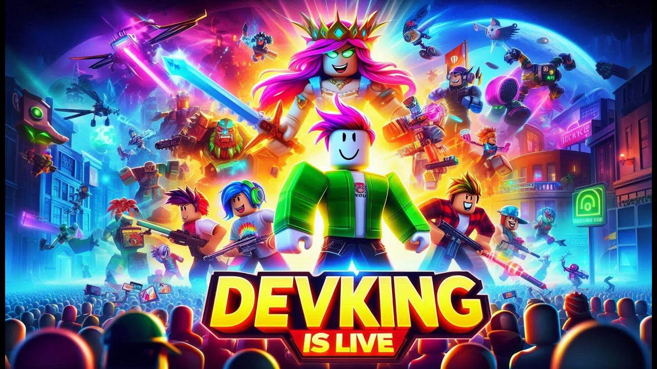 DEVKING TAKES ROBLOX BY STORM! Live Gameplay" "ROBLOX MADNESS! DevKing ...