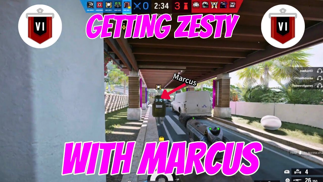 Getting Zesty With Marcus In Ranked - YouTube