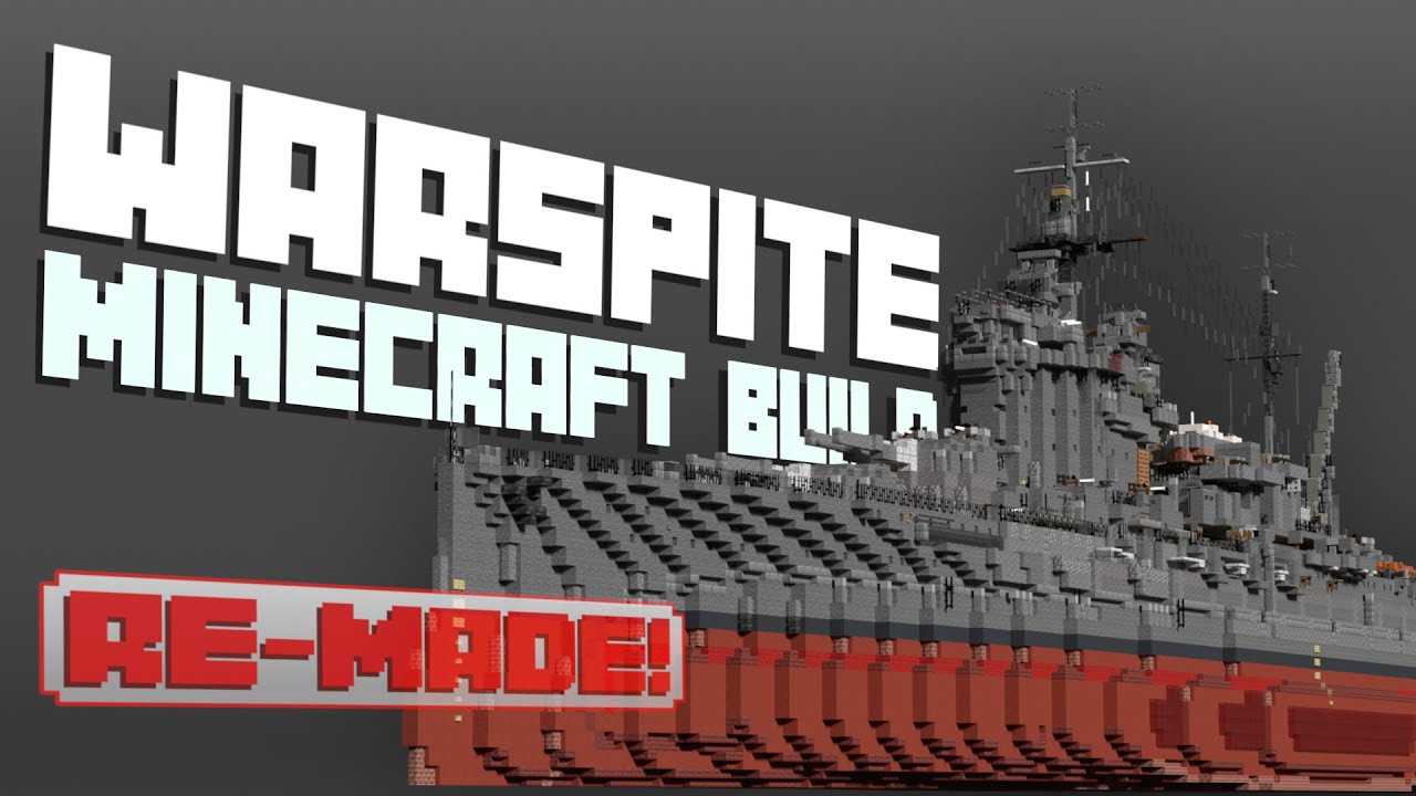 Minecraft Warships - WARSPITE - YouTube