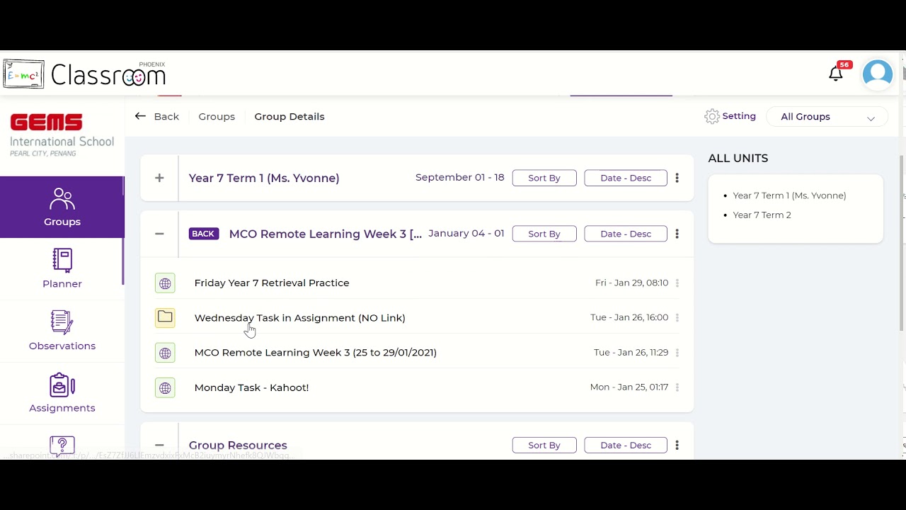 Phoenix Classroom Tour Find Learning resources and daily update from ...
